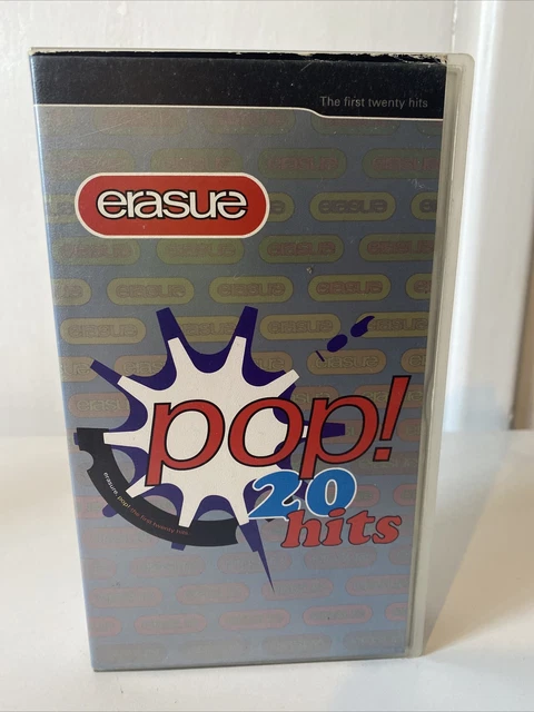 VHS VIDEO * Erasure Pop 20 Hits - The First 20 Hits Vhs Video ...