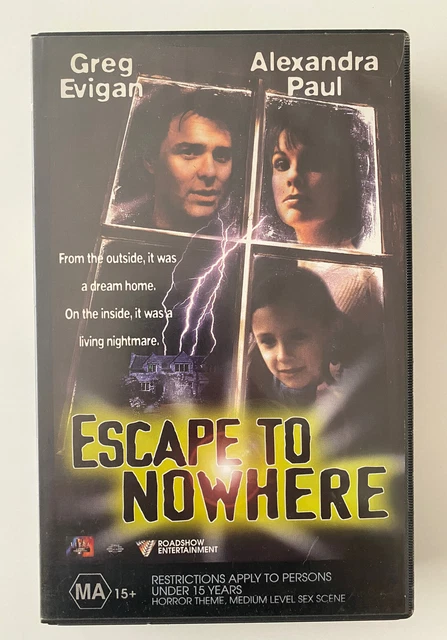 ESCAPE TO NOWHERE (aka House Of The Damned) [VHS] Roadshow Video Ex ...