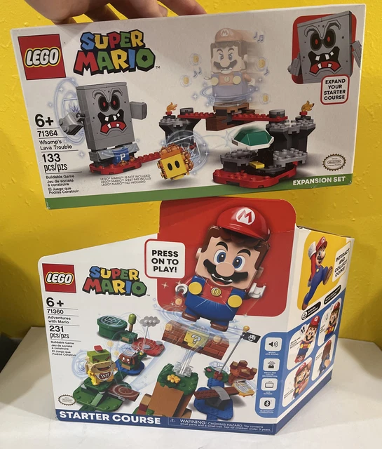 LEGO ADVENTURES WITH Mario Starter Course Super Mario 71360 And 71364 ...