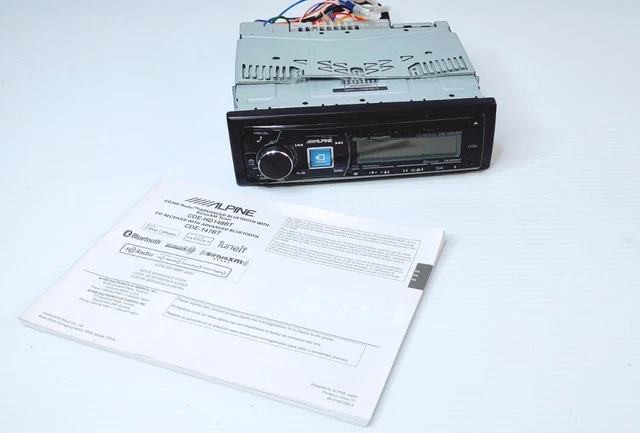 ALPINE CDE-HD148BT CAR Stereo Radio Usb Bt Bluetooth Audio See ...