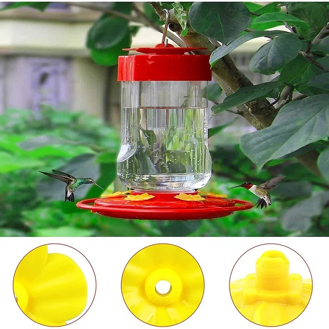 ALIMENTATORE COLIBRÌ UCCELLINO portafiori da esterno ricambio giardino ...
