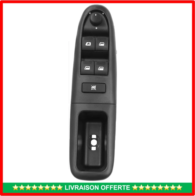 PLATINE LÈVE-VITRE AVANT Interrupteur Commande Bouton Pour Peugeot 406 6554.CF EUR 35,99 ...