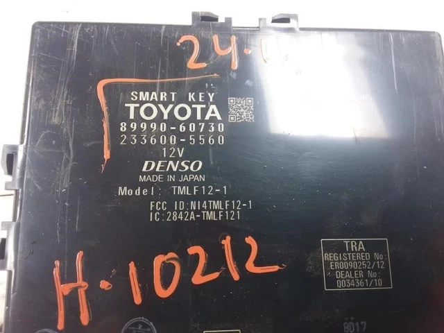 CHASSIS ECM THEFT-LOCKING Keyless Ignition Fits 17-20 LEXUS GX460 ID ...