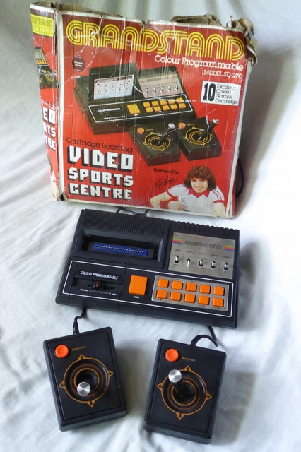 1977 GRANDSTAND VIDEO SPORTS CENTRE SD070 - Early TV Game Console Pong ...
