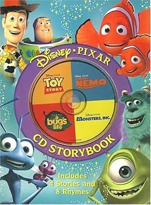 DISNEY-PIXAR CD STORYBOOK (Toy Story/Finding Nemo/A Bugs Life/ Monsters ...