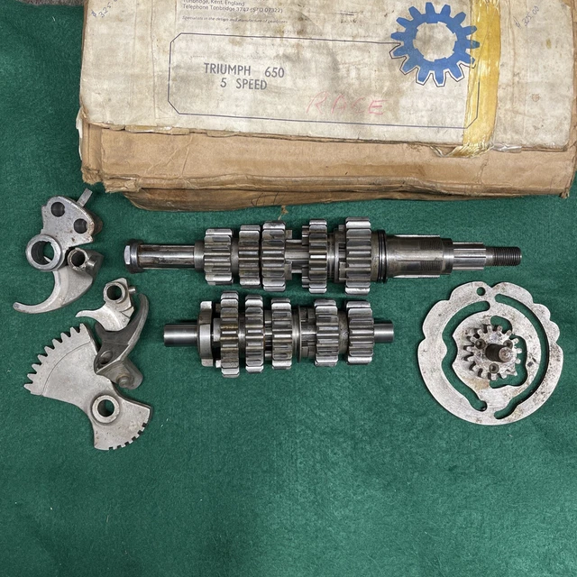 TRIUMPH QUAIFE 5 Speed Gearbox Gears Gear Cluster Conversion Kit Used £ ...