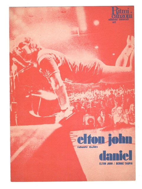 ELTON JOHN - DANIEL - RITMI E CANZONI - MILANO - spartito EUR 4,90 ...