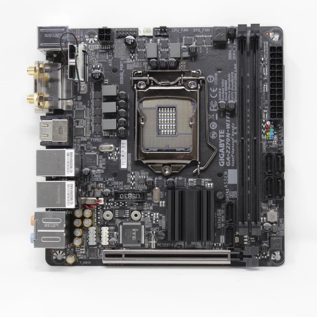 GIGABYTE Z270N-WIFI INTEL Z270 Mini-ITX Mainboard Sockel 1151 (#9434 ...