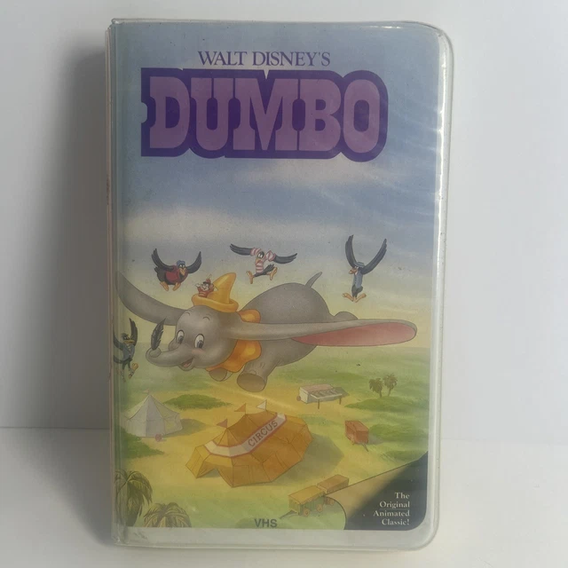 DUMBO THE CLASSICS Black Diamond Walt Disney Home Video Vhs Clamshell Rare Pink £22.17 - PicClick UK
