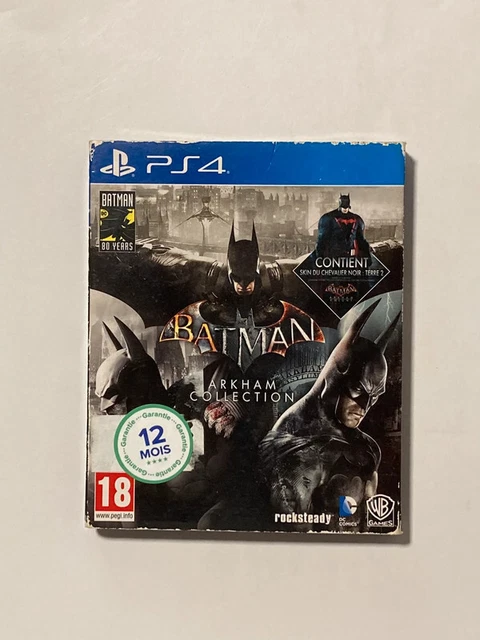 BATMAN: ARKHAM COLLECTION Limited Special Steelbook Edition PS4 FR EUR ...