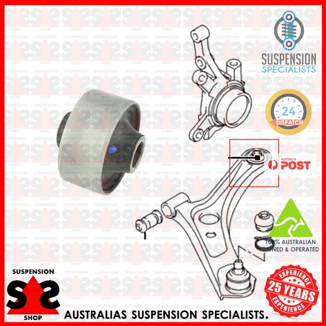 LOWER FRONT AXLE Mounting, Control/Trailing Arm Suit NISSAN Pino (Hc24_) 0.7 EUR 32,52 - PicClick FR