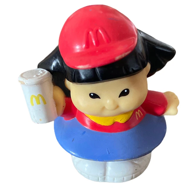 FISHER PRICE LITTLE People Sonya McDonalds Main Street fille asiatique ...