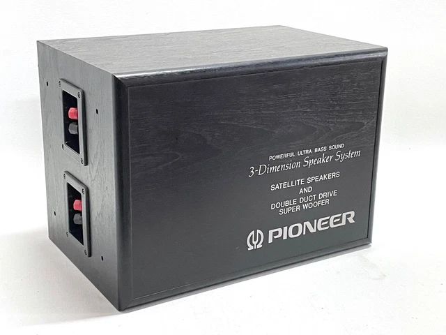 VINTAGE PIONEER S-W330 Passive Subwoofer - 100W - Made in Japan $70.00 ...
