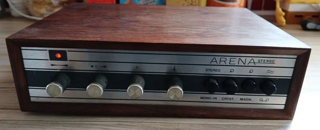 BUSH ARENA F-210 amplifier - vintage -turns on £55.00 - PicClick UK