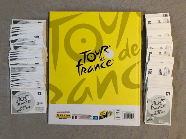 PANINI TOUR DE France 2024 Album Cartonné Hard Cover Sticker Set ...