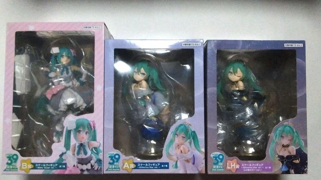 TAITO KUJI HATSUNE Miku Figure Set A B LH Prize Unopened Vocaloid £201. ...