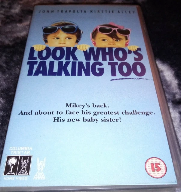LOOK WHO’S TALKING Too - Original VHS Tape (1990) John Travolta £3.98 ...