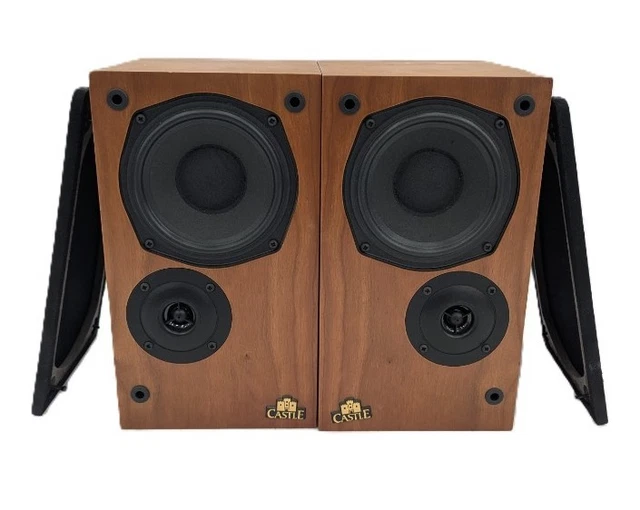 CASTLE CLIFTON 2 Hi-Fi Bookshelf Speakers Pair 80W 8 Ohm - T19 £46.67 ...