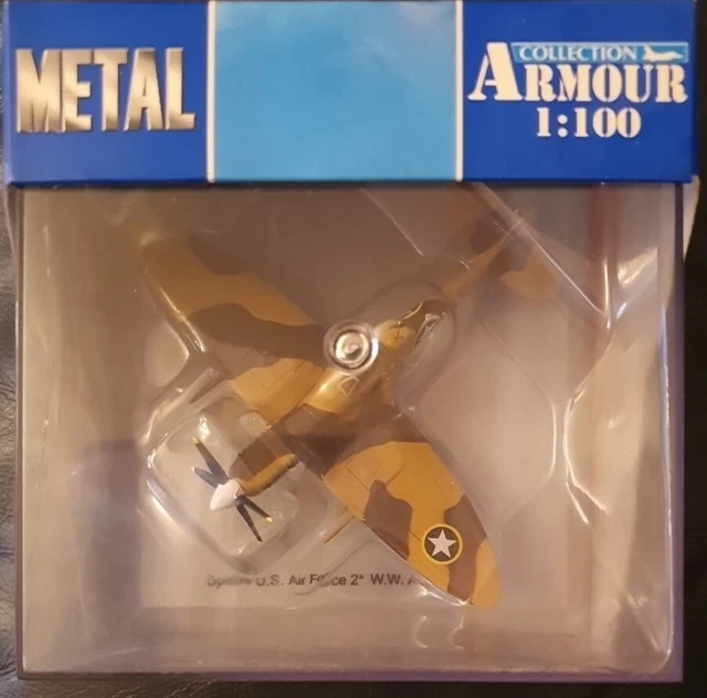 COLLECTION ARMOUR AVIATION Spitfire US Air Force 2 WW ACES Art.5313 ...
