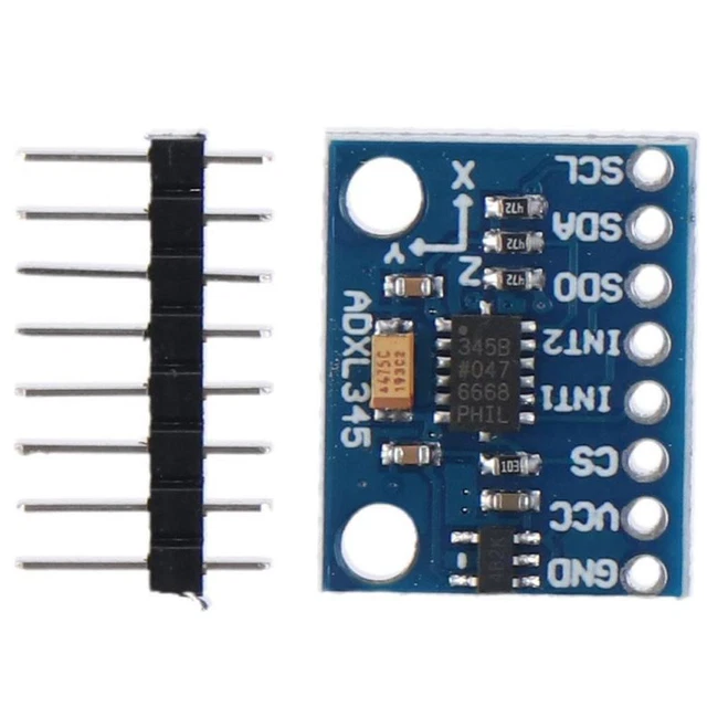 GY-291 ADXL345 TILT-SENSING Accelerometer Arduino IIC/SPI Transmission ...
