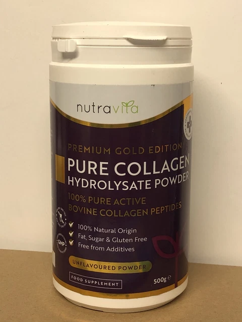 PURE COLLAGEN POWDER 100% Premium Gold Standard | Bovine Collagen ...