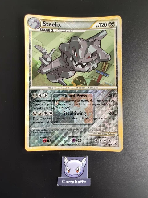 CARTE POKÉMON STEELIX 24/95 Reverse Pokémon LEAGUE EUR 5,85 - PicClick FR