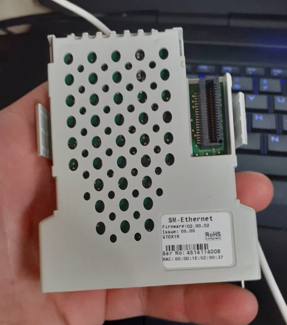 EMERSON CONTROL TECHNIQUE SM Ethernet Module Nidec Unidrive SP DIGITAX ...