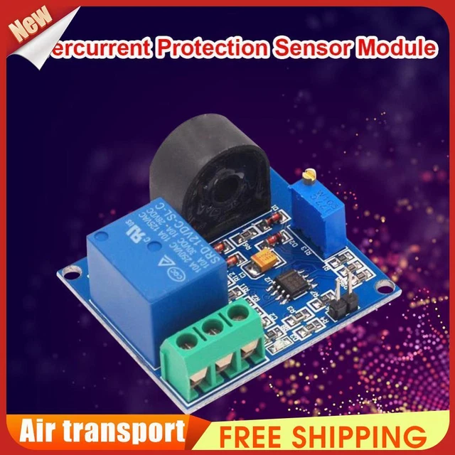 Detection Sensor Module 5a Relay Overcurrent Over Current Protection