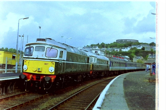 35MM RAILWAY COLOUR Negative Class 26 007 and 26001 at Oban £1.95 ...