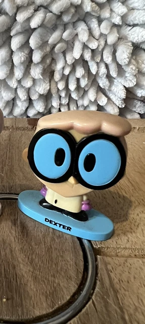 KELLOGGS DEXTER CARTOON Network Wobble Head Collectable (2003) 3” £7.50 ...