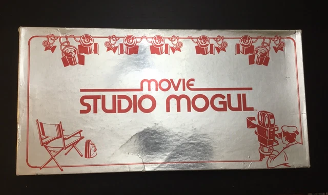 VINTAGE MOVIE STUDIO Mogul Board Game Very Rare AS-IS - Unique Pawns ...