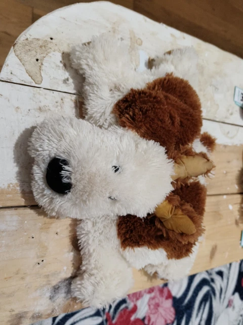 JELLYCAT MELLOW MALLOW Dog Soft Toy Comforter Brown Beige Puppy - No ...