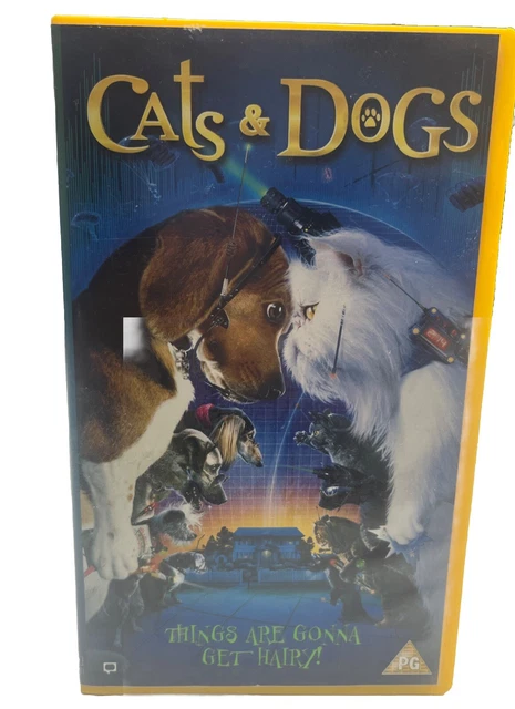 CATS AND DOGS (VHS/SUR, 2001) (Cert PG) PAL Version £4.99 - PicClick UK