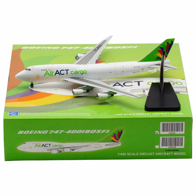 JC WING EVA Air Boeing 777-300ER in New Standard Color Diecast Model 1: ...
