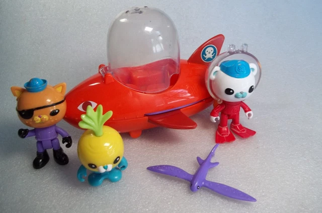 OCTONAUTS GUP B Flying Fish Vehicle Kwazii Captain Barnacles Tunip ...