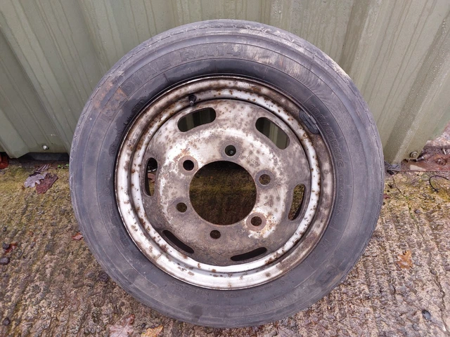 IVECO DAILY 2007-2014 Twin rear axle steel Wheel and tyre 195/65R16C ...
