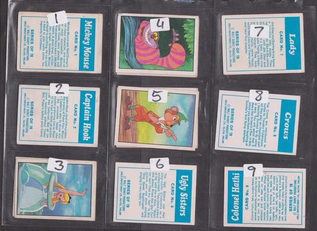 DISNEY CHARACTERS BY Anglo Gum.....................Pick your own £9.99 ...