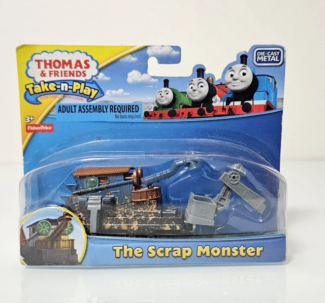 FISHER-PRICE THOMAS & Friends Take N Play The Scrap Monster Train 2014 ...