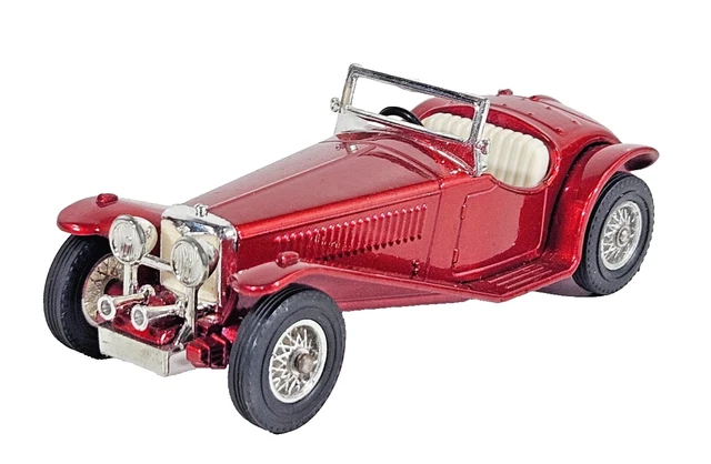 MATCHBOX YESTERYEAR Y-3 1934 Riley MPH A Vintage Colour Red Diecast ...