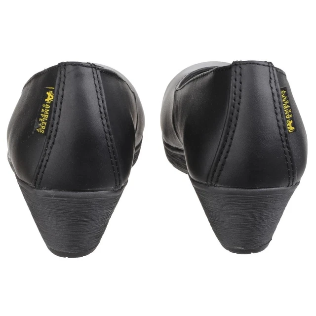 AMBLERS SAFETY FS107 Antibacterial Memory Foam Slip on Wedge £53.38 ...