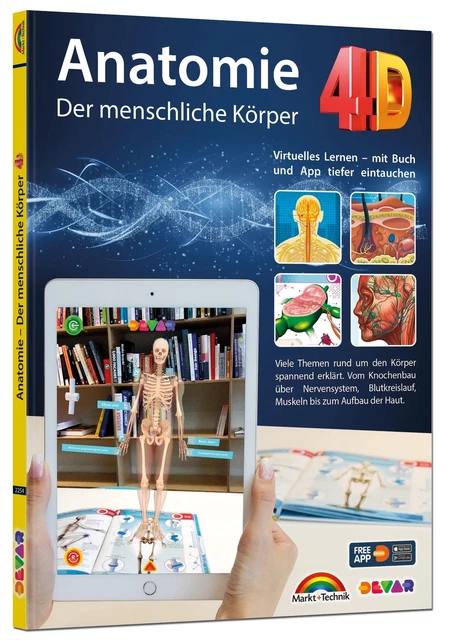 ANATOMIE 4D - der menschliche Körper mit APP zum virtuellen Rundgang Buch 46 S. EUR 14,95 ...
