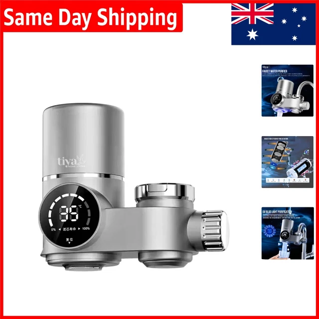ADVANCED TAP WATER Purifier with LED Display - Filters 300 Gallons ...