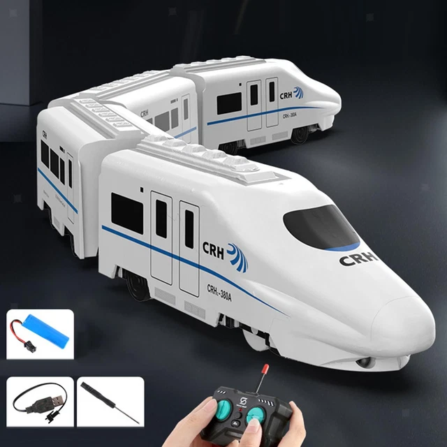 RC VEHICLE TRAIN RC Trains Model Toy Detachable Train Carriages Play ...