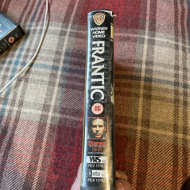 FRANTIC MOULDY EX Rental Big Box Vhs Tape (See Pics) Timecode £8.00 ...