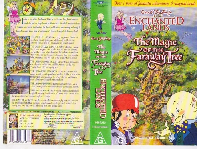 ENID BLYTON'S ENCHANTED Lands The Magic Of The Faraway Tree Vhs Pal ...