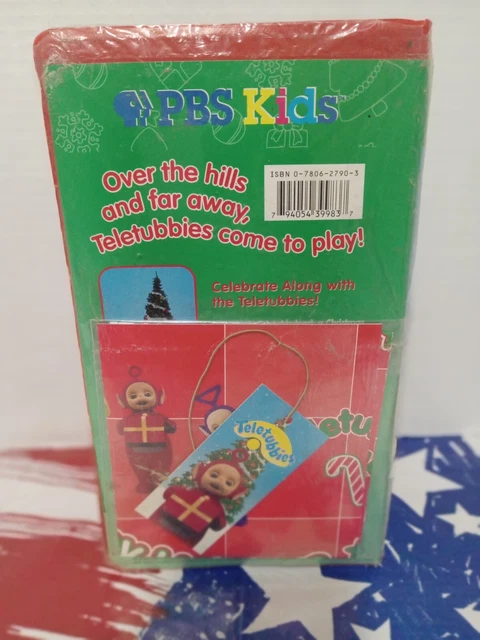 PBS KIDS &MERRY Christmas Teletubbies!" (VHS 1999) W/ Gift Wrap RARE ...