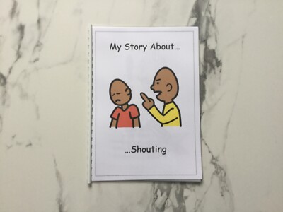 PECS/BOARDMAKER HUGGING/CUDDLING SOCIAL Story for Autism/ASD/ADHD/SEN ...