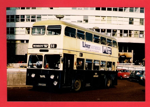 BIRMINGHAM BUS PHOTO ~ WMPTE 3306 - 1963 MetCamm Fleetline - Holloway ...