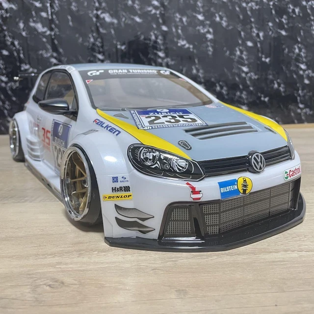 VW VOLKSWAGEN GOLF 24 1/10 Radio Control Body Touring Car Tamiya ...
