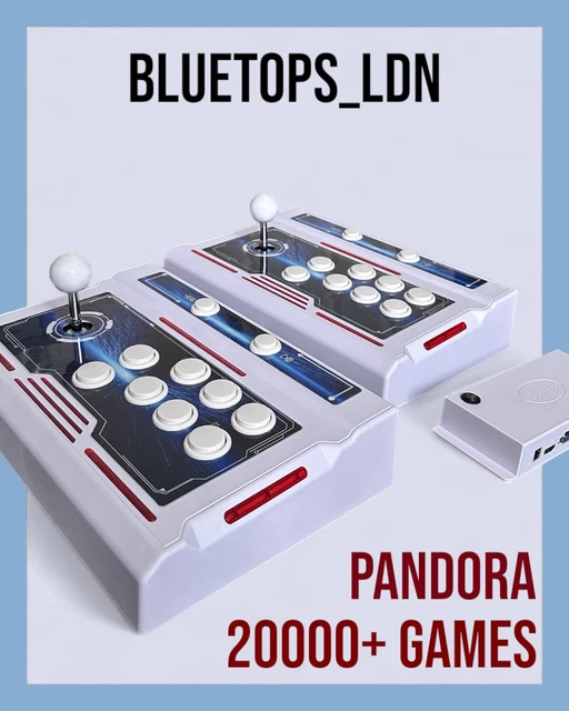 2D/3D PANDORA SAGA Wifi TV Game Box 2-Players Wireless Retro Arcade £ ...